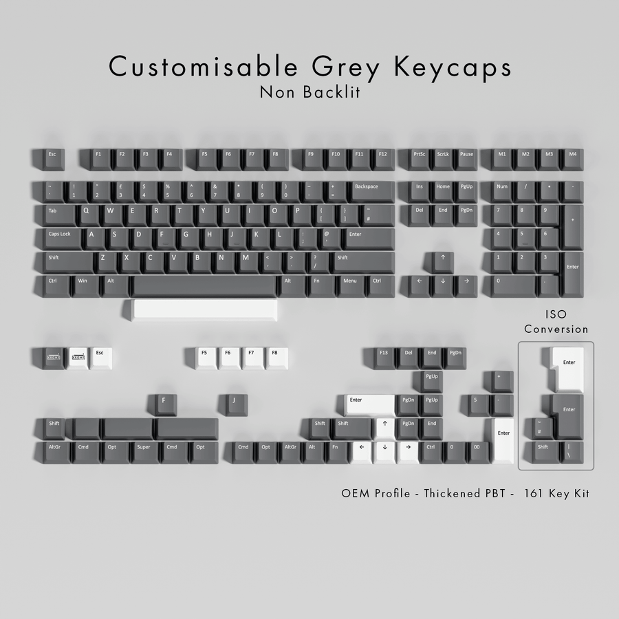Spanish (Latin American) Keycaps – Krome Keycaps LTD