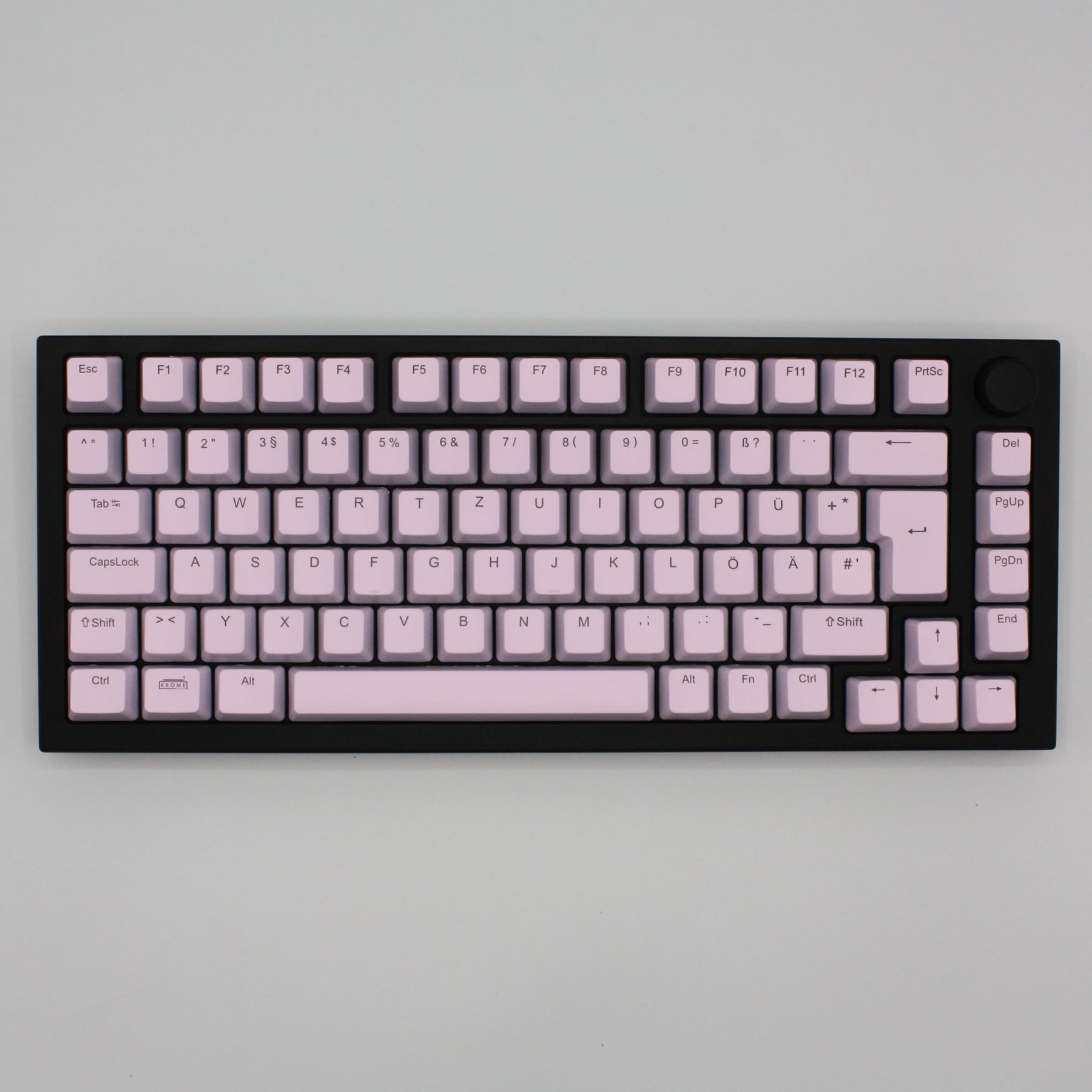 Light Pink German (ISO-DE) Backlit ABS Keycaps for Windows & Mac ...