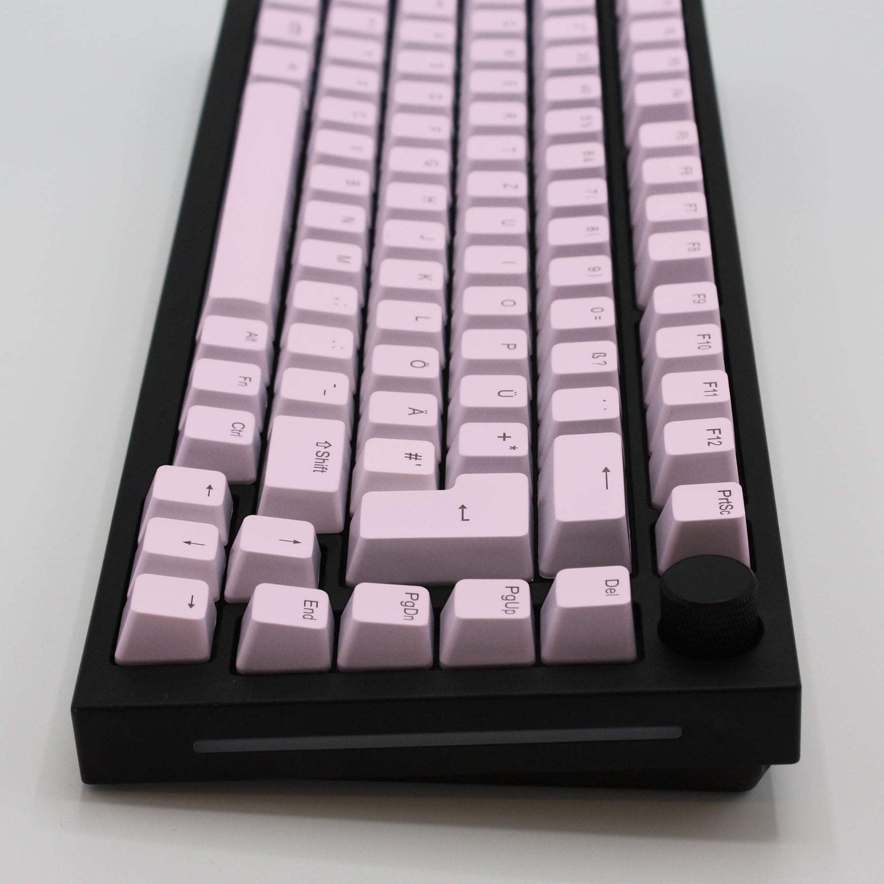Light Pink German (ISO-DE) Backlit ABS Keycaps for Windows & Mac ...
