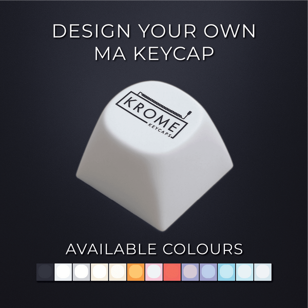 Create Your Own Custom MA Keycap – Krome Keycaps LTD