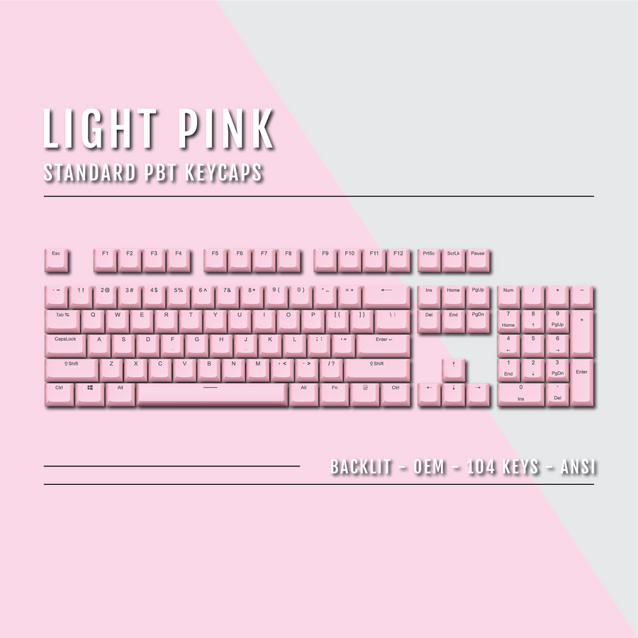 Standard Backlit - Single Colour – kromekeycaps