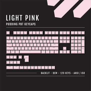 Pudding Keycaps for RGB Keyboards | PBT Set – Krome Keycaps LTD