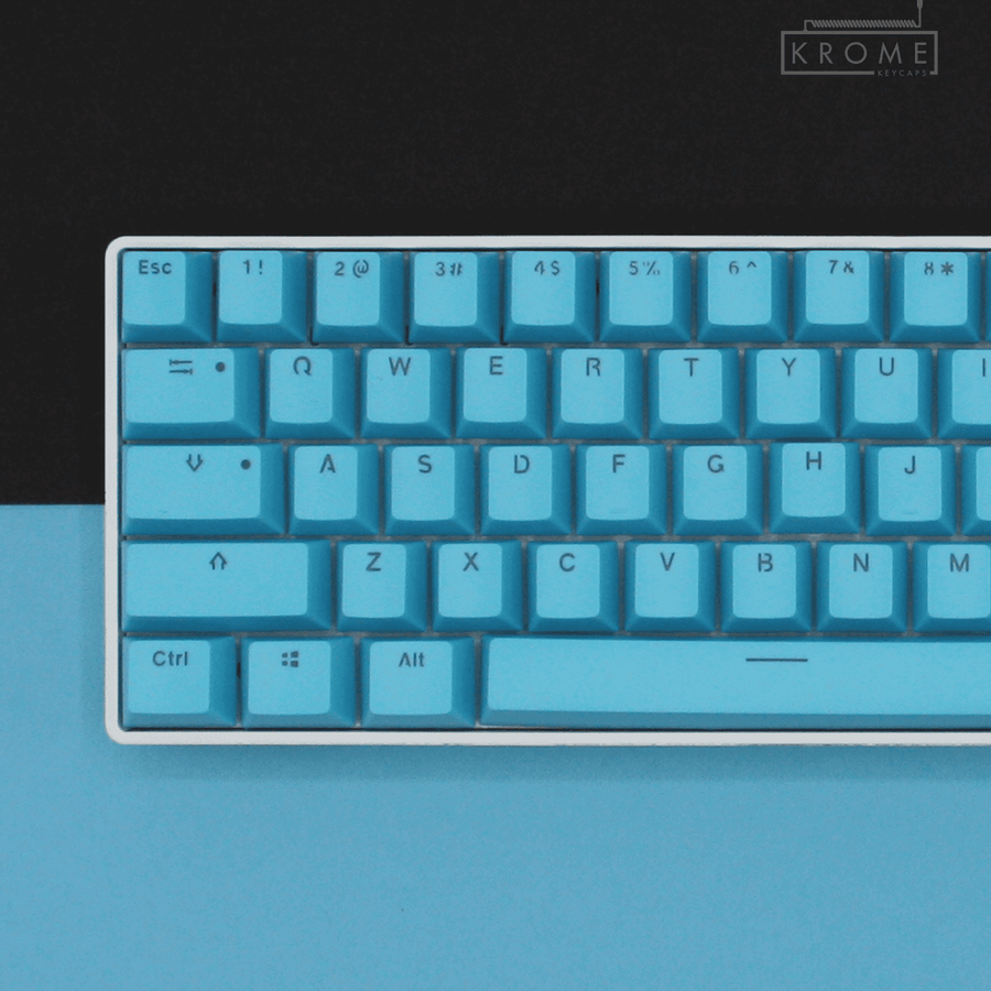 Blue Korean Dual Language PBT Keycaps - 65/75% – Krome Keycaps LTD