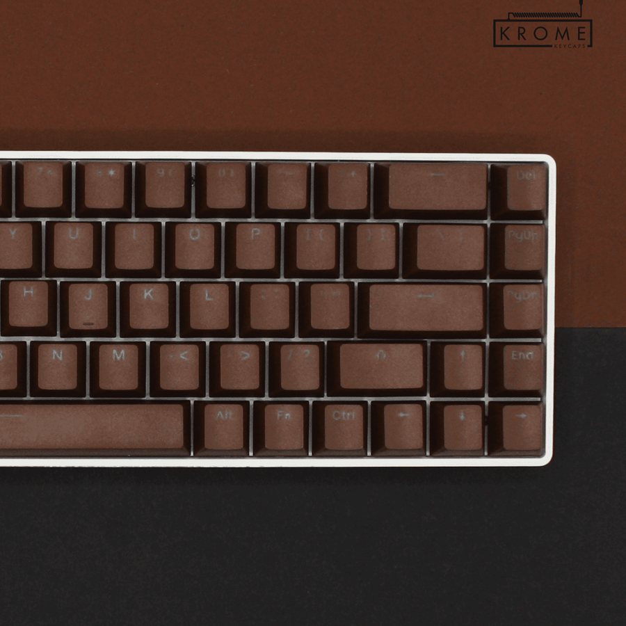 Brown Korean Dual Language PBT Keycaps - 65/75% – Krome Keycaps LTD