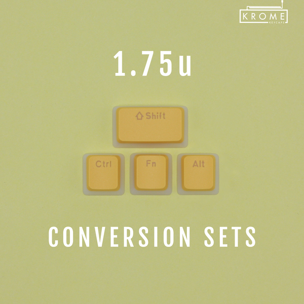 Light Yellow Pudding Conversion Kit - 65/75/96% – Krome Keycaps LTD