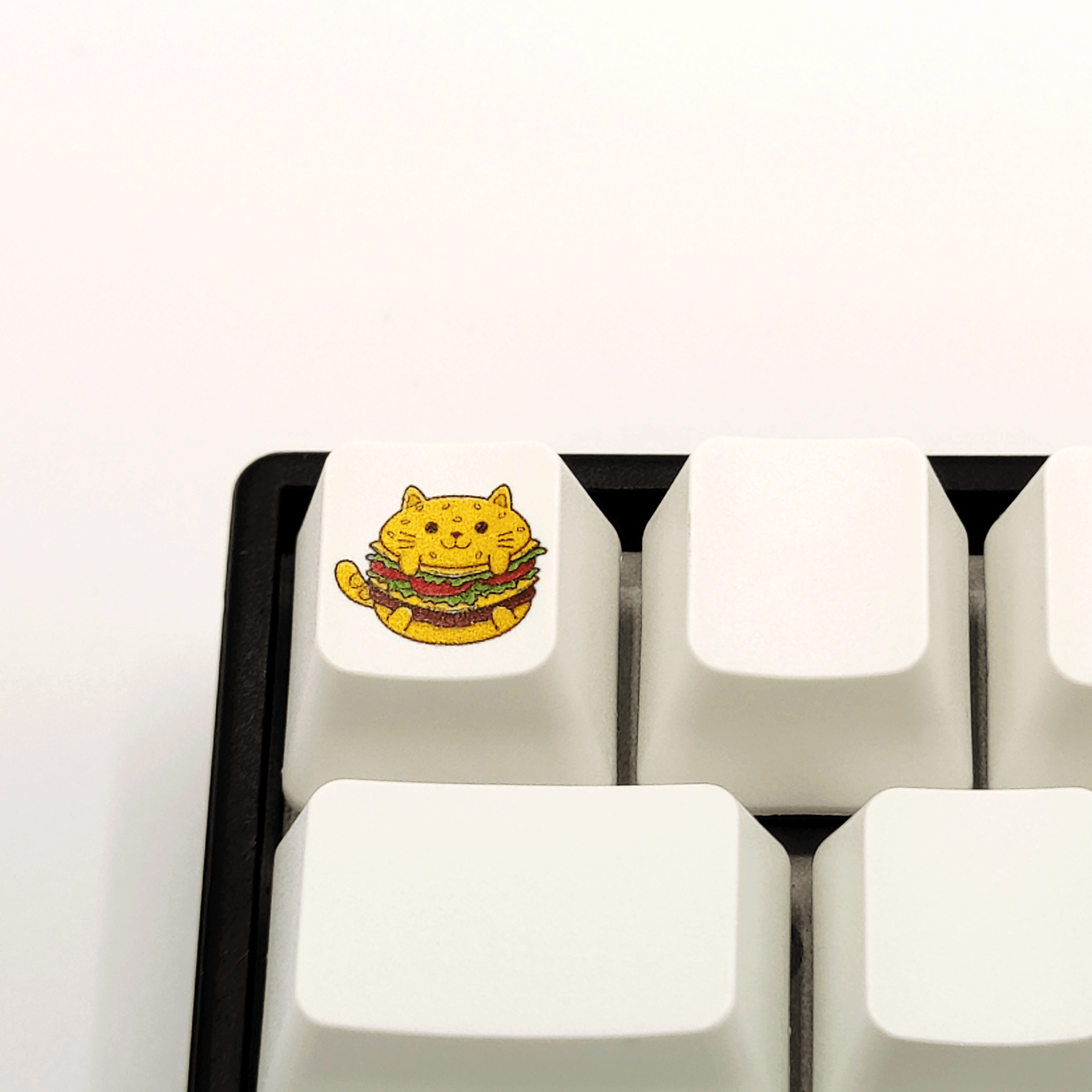 Cat Burger Custom Keycap – Krome Keycaps LTD